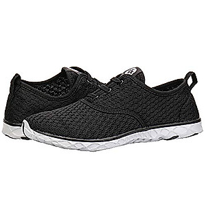 ALEADER Women's Stylish Quick Drying Water Shoes Black 9 D(M) US