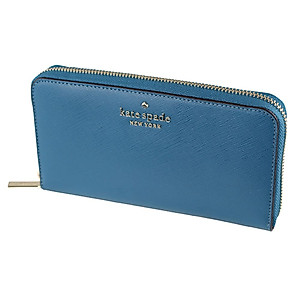 Kate Spade Staci Large continental wallet Saffiano Leather Dark Peacock