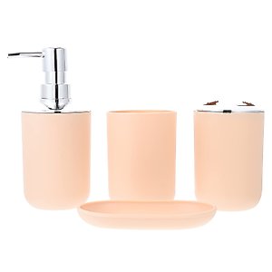 1 Set Bathroom Set Foam Hand Soap Dispenser Toothbrush Holder Cup White Bathroom Accessories Black Decor Hand Soap Container White Decor Dish Soap Dressing Table Plating
