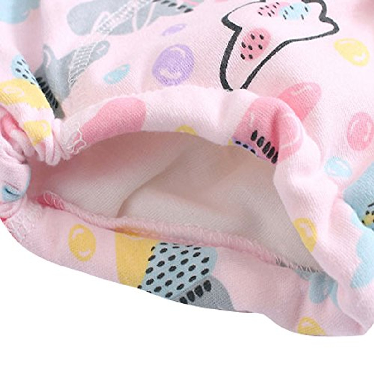 Orinery Unisex Cotton Reusable Potty Training Underwear Breathable Toddler Boys and Girls Pee Training Underpants Waterproof Training Pants 6-Pack (XT-G, 1-2T)