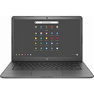 HP 14-inch Chromebook HD Touchscreen Laptop PC (Intel Celeron N3350 up to 2.4GHz, 4GB RAM, 32GB Flash Memory, WiFi, HD Camera, Bluetooth, Up to 10 hrs Battery Life, Chrome OS , Black)
