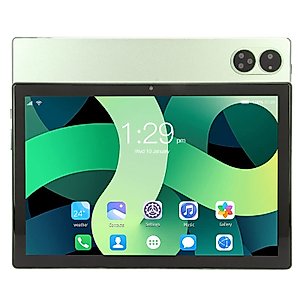 Luqeeg Tablet, 8GB RAM 256GB ROM 4G Network 8MP Front 16MP Rear 8-Core CPU 10.1 Inch Home Tablet PC for Android 12 (US Plug)