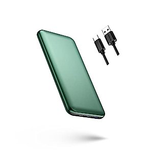 EnergyCell Portable Charger,20W PD&QC 3.0 10000mAh Slimmest Fast Charging Power Bank with USB C Input/Output Battery Pack Compatible with iPhone 12/X/XR Samsung S20/S10 and More
