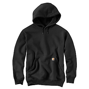 Carhartt Men's Rain Defender Loose Fit Heavyweight Sweatshirt, Black, X-Large