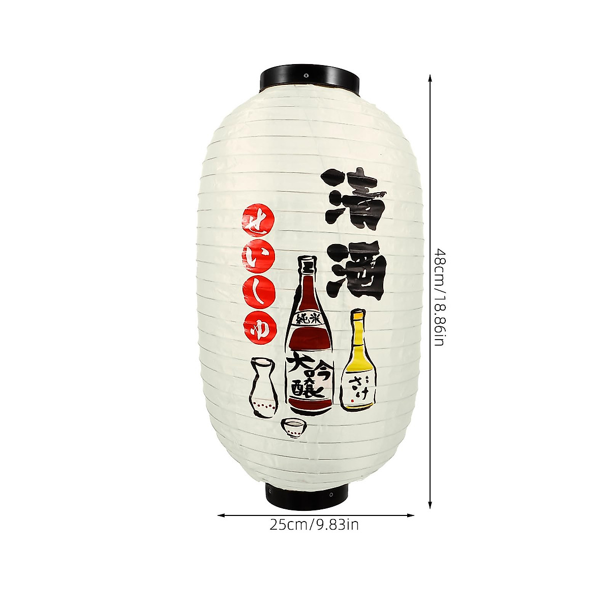 OSALADI Japanese Outdoor Hanging Lantern Sushi Restaurant Pendant Light Shade for Sushi Party Hotel Decor