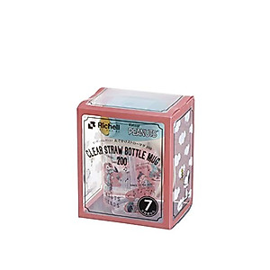 Richell Peanut Collection Outing Straw Mug 200ml