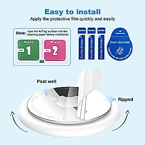 Airtag Wristband for Kids(2 Pack),Soft Silicone Waterproof Airtag Bracelet,Lightweight GPS Tracker Holder Compatible with Apple Airtag for Toddler Baby Children Elders (Baby Blue & Purple)