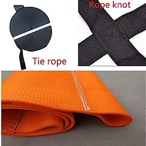 XHP Climbing Cargo Net for Children and Adult Indoor Outdoor Ribbon Netting, Obstacle Courses for Kids,Jungle Gyms Climbing Nets Backyard & Playground Equipment