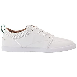 Lacoste Men's Bayliss Sneaker, Deep White, 7 Medium US