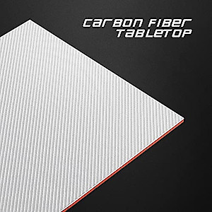 DESINO Gaming Desk 32 Inch PC Computer Desk, Home Office Desk Table Gamer Workstation, Simple Game Table, White