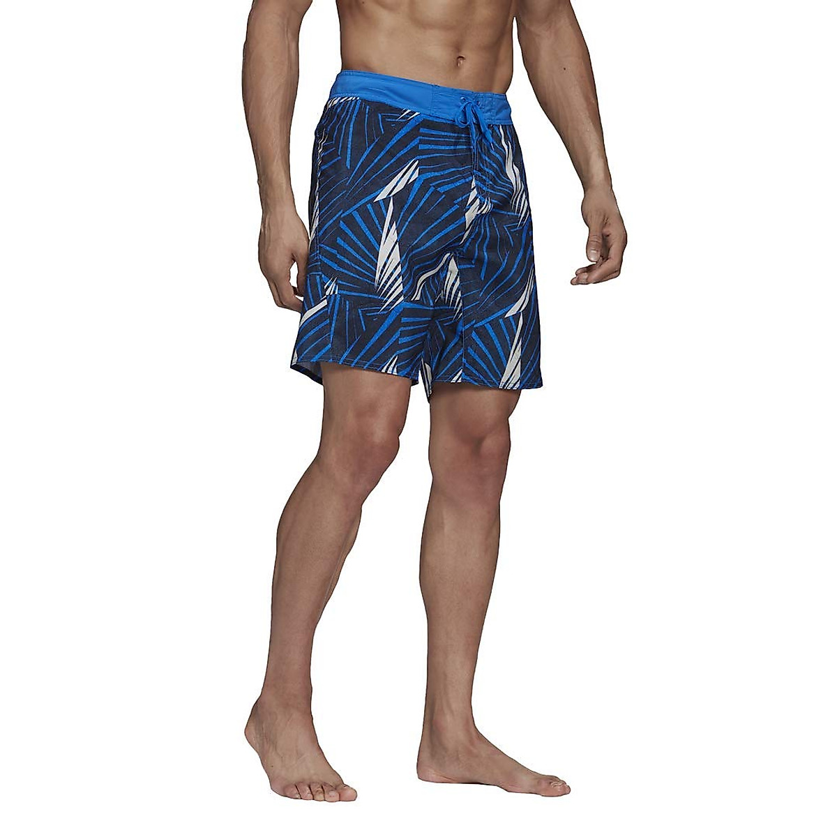 adidas Men's Graphic Tech Short Glory Blue 36"