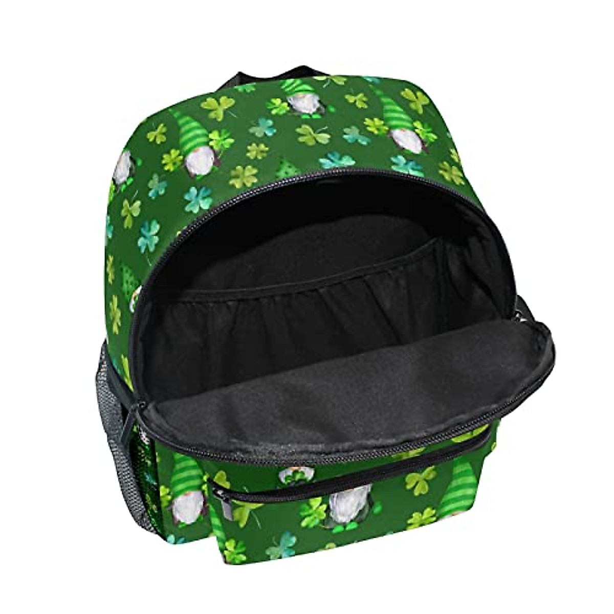 St Patrick Day with Gnomes Mini Backpack for Boys Girls Kid Toddler Preschool Bookbag Student Bag Travel Daypack