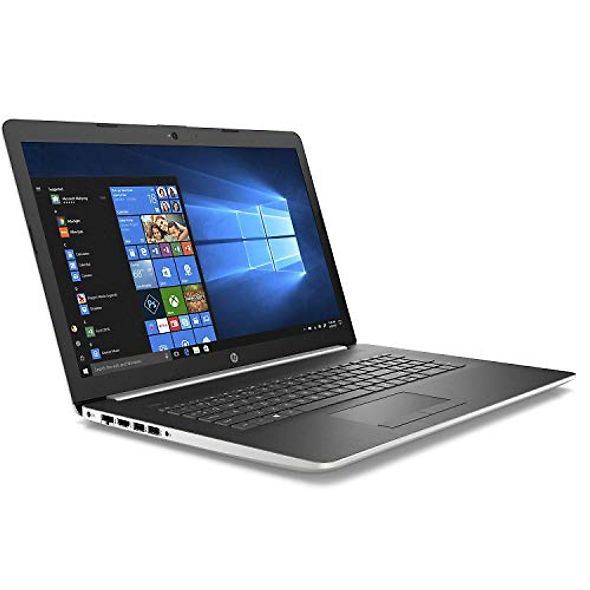 2019 Newest Premium Flagship HP Pavilion 17.3 Inch HD+ Laptop (Intel Quad-Core i7-8550U 1.8GHz up to 4GHz, 8GB RAM, 256GB SSD, WiFi, Bluetooth, HDMI, DVDRW, Windows 10) (Silver)