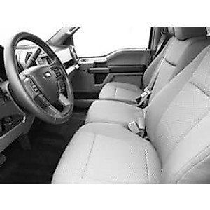 WeatherTech Custom Fit FloorLiners for Ford Super Duty, F-150-2nd Row (446975), Black