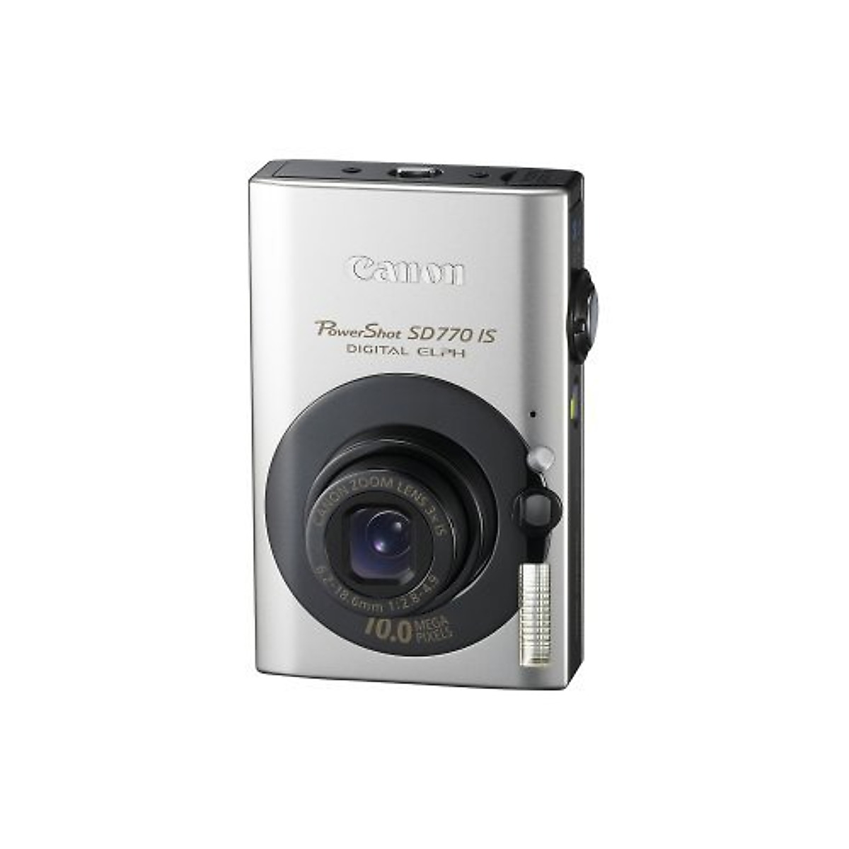 Canon PowerShot SD770IS 10MP Digital Camera with 3x Optical Image Stabilized Zoom (Black)