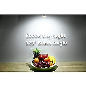 Small Frog 120V MR16 Led Bulbs 5W Replace 40W -50W Halogen Bulb,3000K Soft Warm White,120 Voltage MR16 GU5.3 Bulb Spotlights for Landscape Flood Track Lighting,Dimmable,Pack of 6