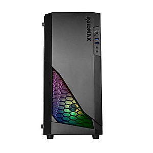 Centaurus Scorpius Gaming Computer - Intel i7-12700K 12-Core, Liquid Cooler, Radeon RX 7800 XT, 32GB RAM, 512GB NVMe SSD + 2TB HDD, Windows 11, WiFi, Glass, RGB | 4K VR Ready PC for Gamers