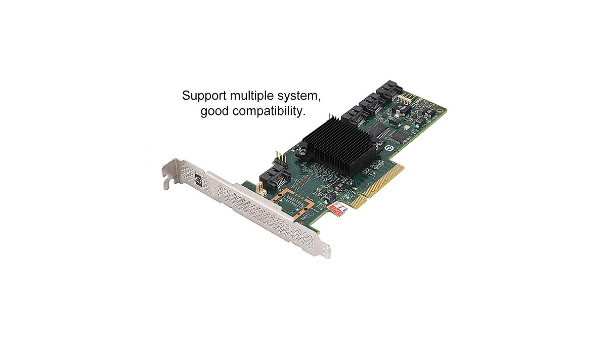 FOSA 4-Port SSD Array Card for RAID Storage Windows 10/8/7
