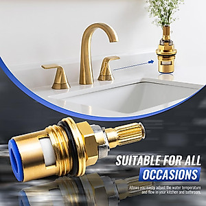 Faucet Cartridge Replacement Parts Compatible with Kohler K-GP77006-RP, Fit for Kitchen Bathroom Faucet Shower Stems Replacement (K-GP77006-RP)