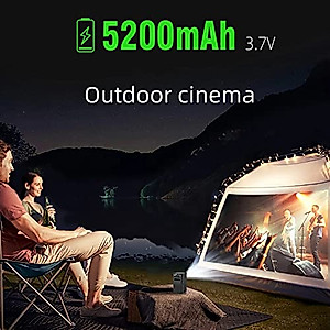 2022 New C900 Mini Projector Home Ultra-High Definition 4K 5G WiFi Projection Micro Projector Portable Office Supplies Home Theater