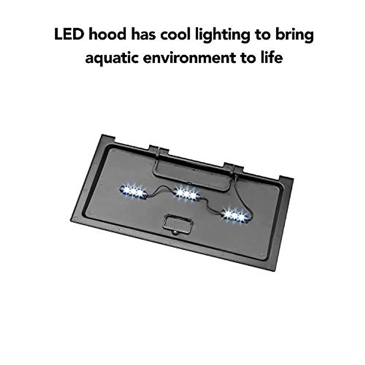 Aqueon Aquarium Fish Tank Starter Kit with LED Lighting 10 Gallon Fish Tank