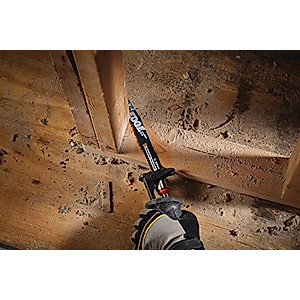BOSCH RDN6V 5-Piece 6 in. 5/8 TPI Edge Reciprocating Saw Blades for Wood/Nail Demolition