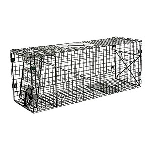 Humane Way 914048 Live Animal Trap, Medium 32"x12"x10"