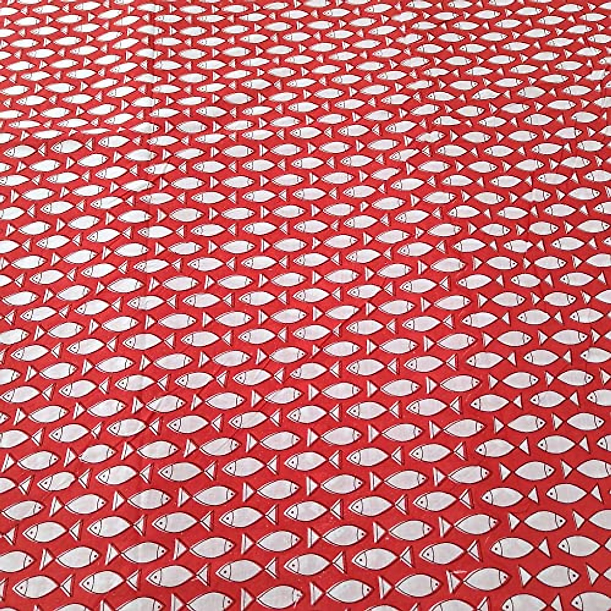 Trade Star 3 Yard 100% Cotton Printed Fabric for Dressmaking Indian Running Natural Dye Fabric for Sewing Ethnic Sanganeri Fish Print Fabric by The Yard Width 44 Inches (Pattern 1)