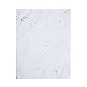 Decorative Marble Paper, Fancy Printer-Friendly Stationery for Resume, Certificate, and Menu (Letter Size, 8.5x11 Inches, 48 Sheets)