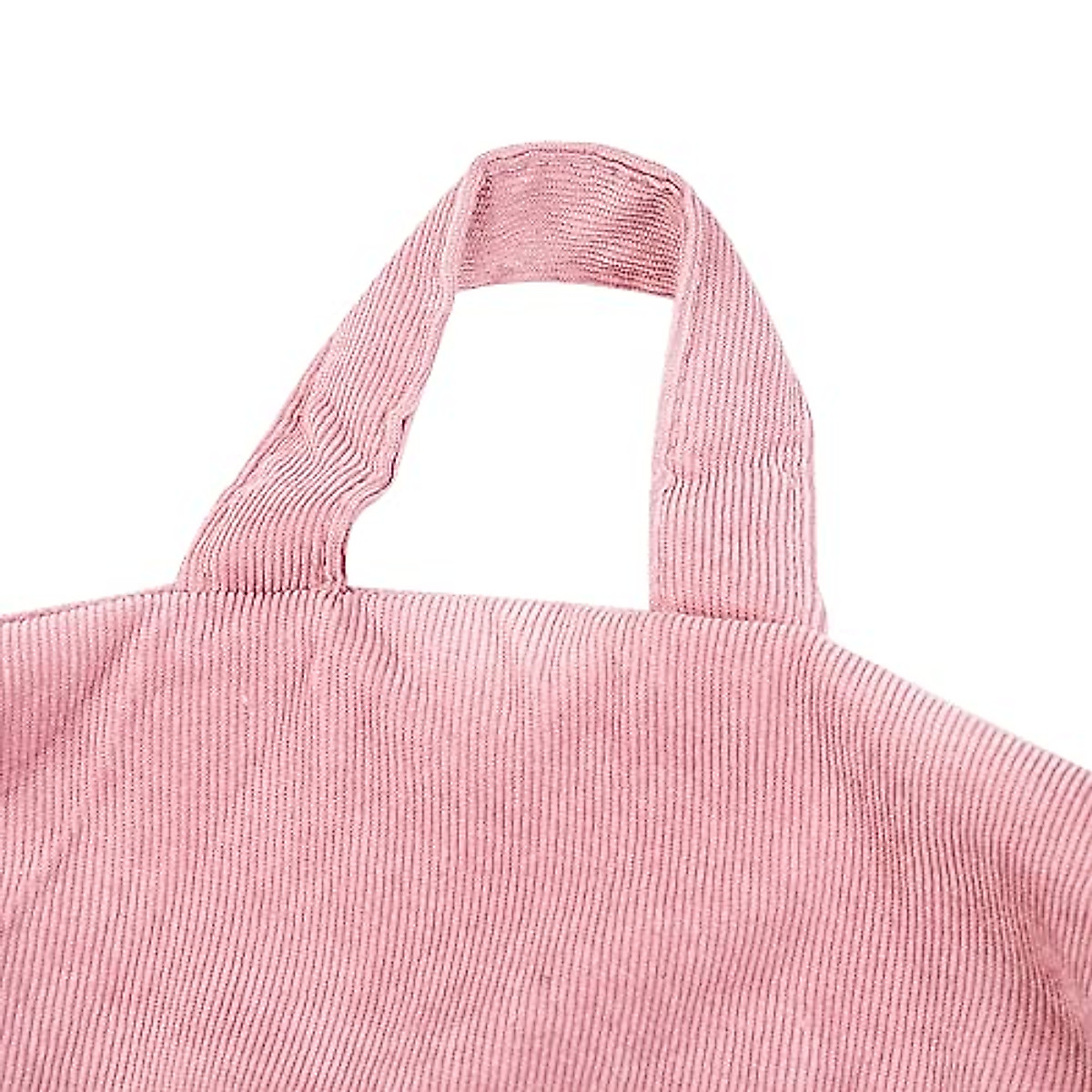 HIHTGS Adult Toy Corduroy Storage Soy Bag Bean Bag, Bean Bag Chair Lazy Sofa Beanbag Cover Bean Bag Sofa Chairs Cover Bean Bag Chair Cover(No Filler) (Pink, 27.56inch X 31.50inch)