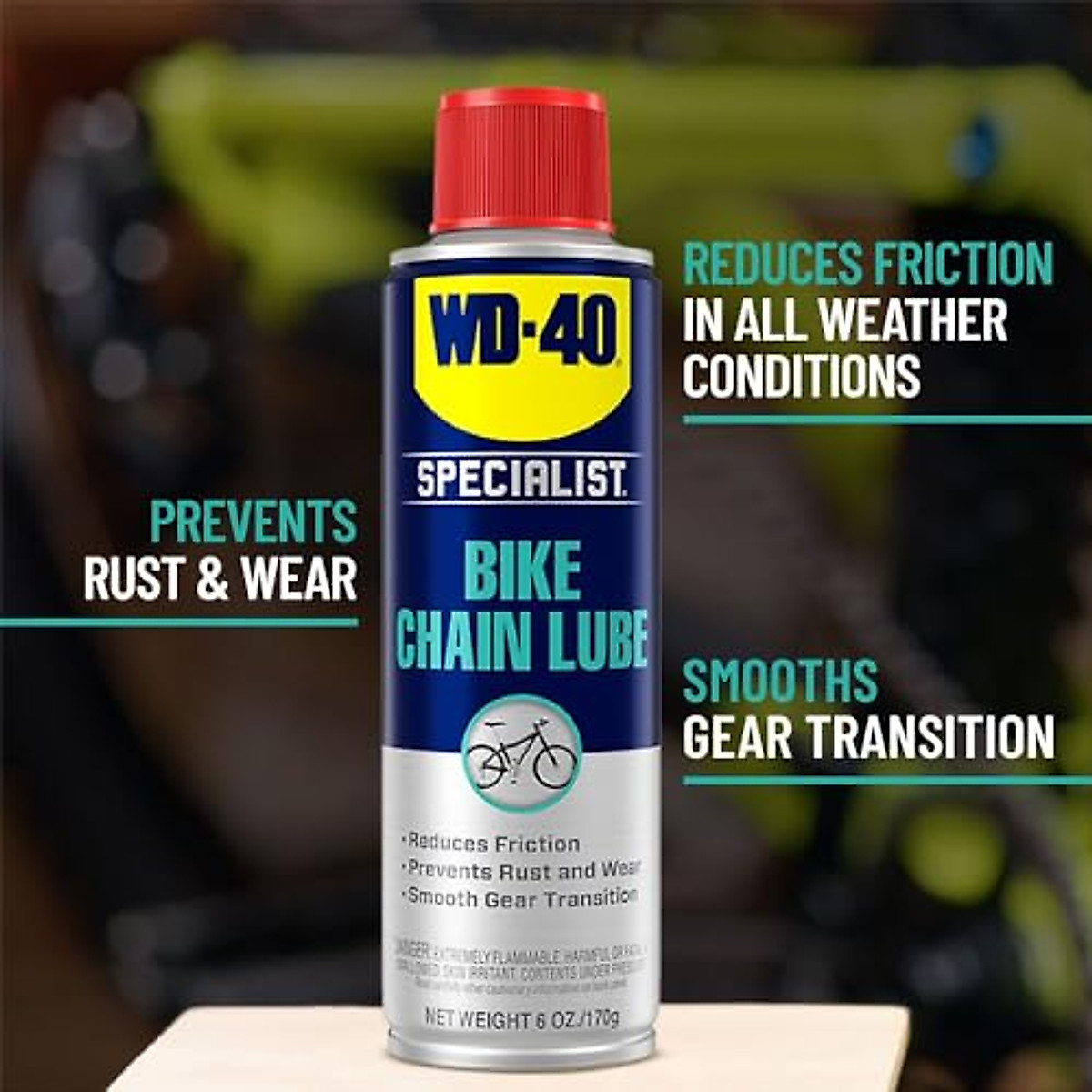 WD-40 Specialist Bike Chain Lube, 2.5 OZ