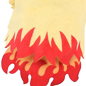 LINKOM Plush Doll Toy Anime Figure Kyoujurou/Uzui Tengen Stuffed Plushie Cute Toys Keychain Cosplay Props Halloween (Rengoku Kyoujurou, 18cm/7inch)