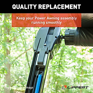 Solera Power Awning Drive Head Gear Kit, Silver