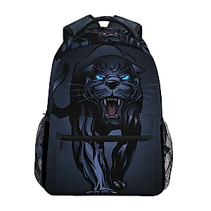 Roaring Panther Backpack School Bag Travel Daypack Rucksack for Boys Students