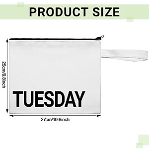 Sanwuta 7 Pcs Packing Cubes for Kids and Baby Travel Organizer Travel Pouches for Suitcase Organizing for Boys and Girls Summer Camp Cruise and Family Vacations Days of Week