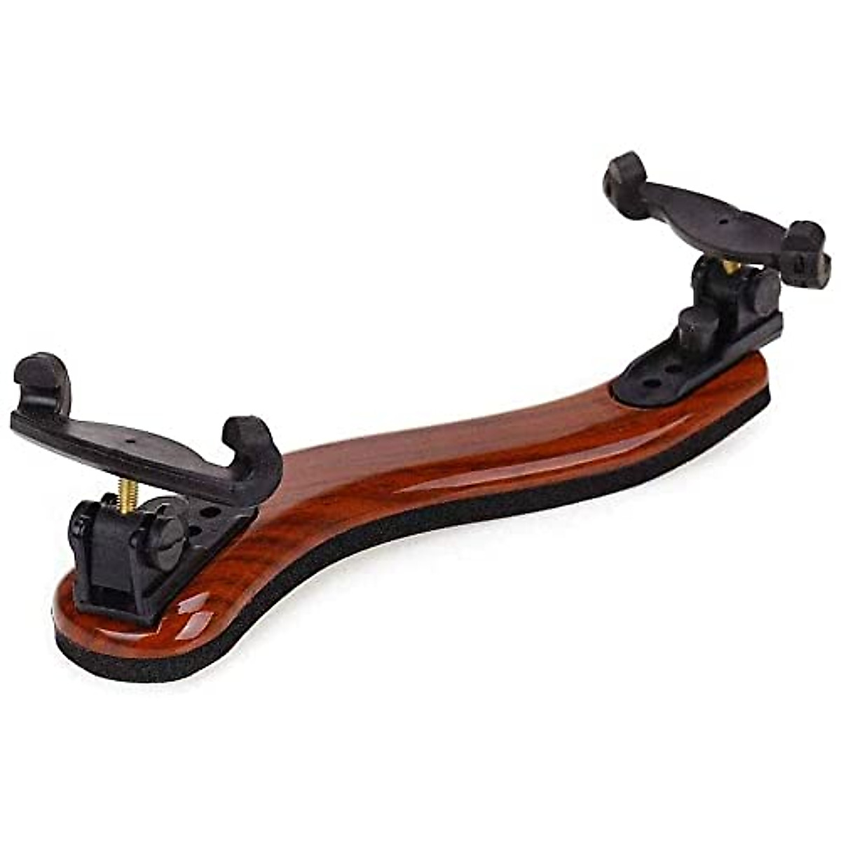 Jiayouy Violin Shoulder Rest for 1/2 1/4 1/8 Size Adjustable and Collapsible Feet with Foam Padding Support