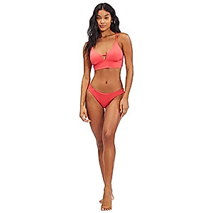 Billabong womens Classic Lowrider Bikini Bottom, Fuego, Large US