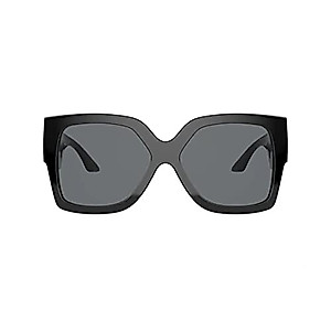 Versace Woman Sunglasses, Black Lenses Acetate Frame, 59mm