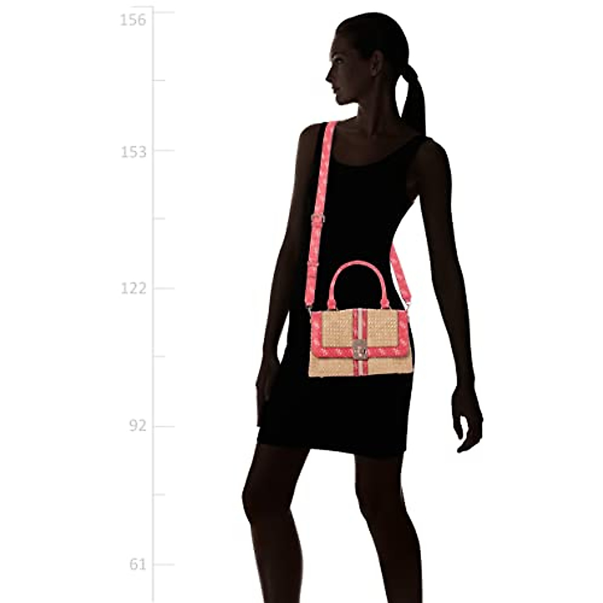 GUESS US Kasinta Raffia Top-Handle Satchel