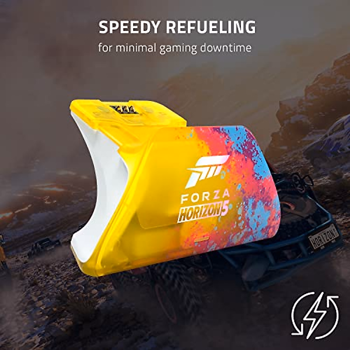 Razer Universal Quick Charging Stand for Xbox Series X|S: Magnetic Secure Charging - Matches Forza Horizon 5 Limited Edition Xbox Wireless Controller - USB Powered - (Controller Sold Separately)