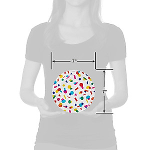 American Greetings Rainbow Party Supplies, Dessert Plates (36-Count)