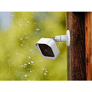 PEF All-New Blink Outdoor Camera Mount, Weatherproof Protective Cover and 360 Degree Adjustable Mount with Blink Sync Module 2 Outlet Mount for Indoor Security Camera System (White, 3 Pack)