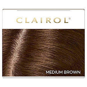 Clairol Root Touch-Up Semi-Permanent Hair Color Blending Gel, 5 Medium Brown, Pack of 2