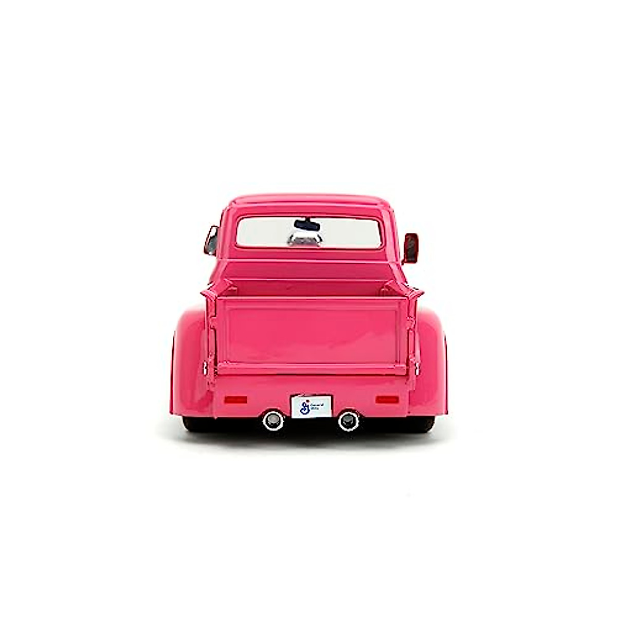 Franken Berry 1:24 1956 Ford F-100 Die-Cast Car & 2.75" Franken Berry Figure, Toys for Kids and Adults,Pink