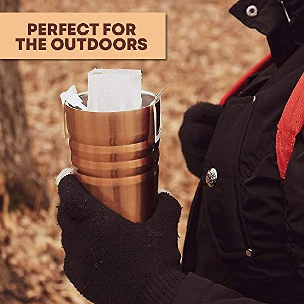 Twin Peaks Pour Over Coffee Colombian Arabica Single Serve Packet 10 Pouches in Box, Premium 100% All Natural, Non GMO