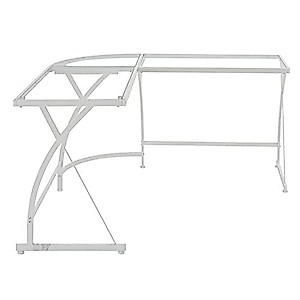 Acme Furniture Janison Computer Desk, White