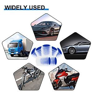 QUICTO 8PCS Car Tire Valve Caps, Illuminated Tire Valve Caps for Cars, Motorcycles, Bicycles, Trucks, SUVs Universal Tire Valve Caps (Blue)