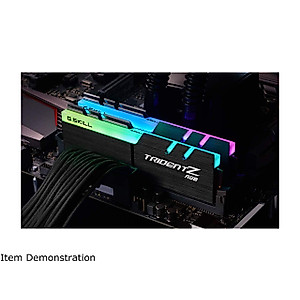 G.SKILL Trident Z RGB Series (Intel XMP) DDR4 RAM 64GB (2x32GB) 3200MT/s CL16-18-18-38 1.35V Desktop Computer Memory UDIMM (F4-3200C16D-64GTZR)