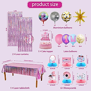 Holkcog Pink Its Me Hi Im The Birthday Girl Its Me Banner Music Star Party Decorations Singer Banner Fan Birthday Party Decoration Singer Cake Topper Pink Blue Balloons Honeycomb Centerpieces（31pcs）