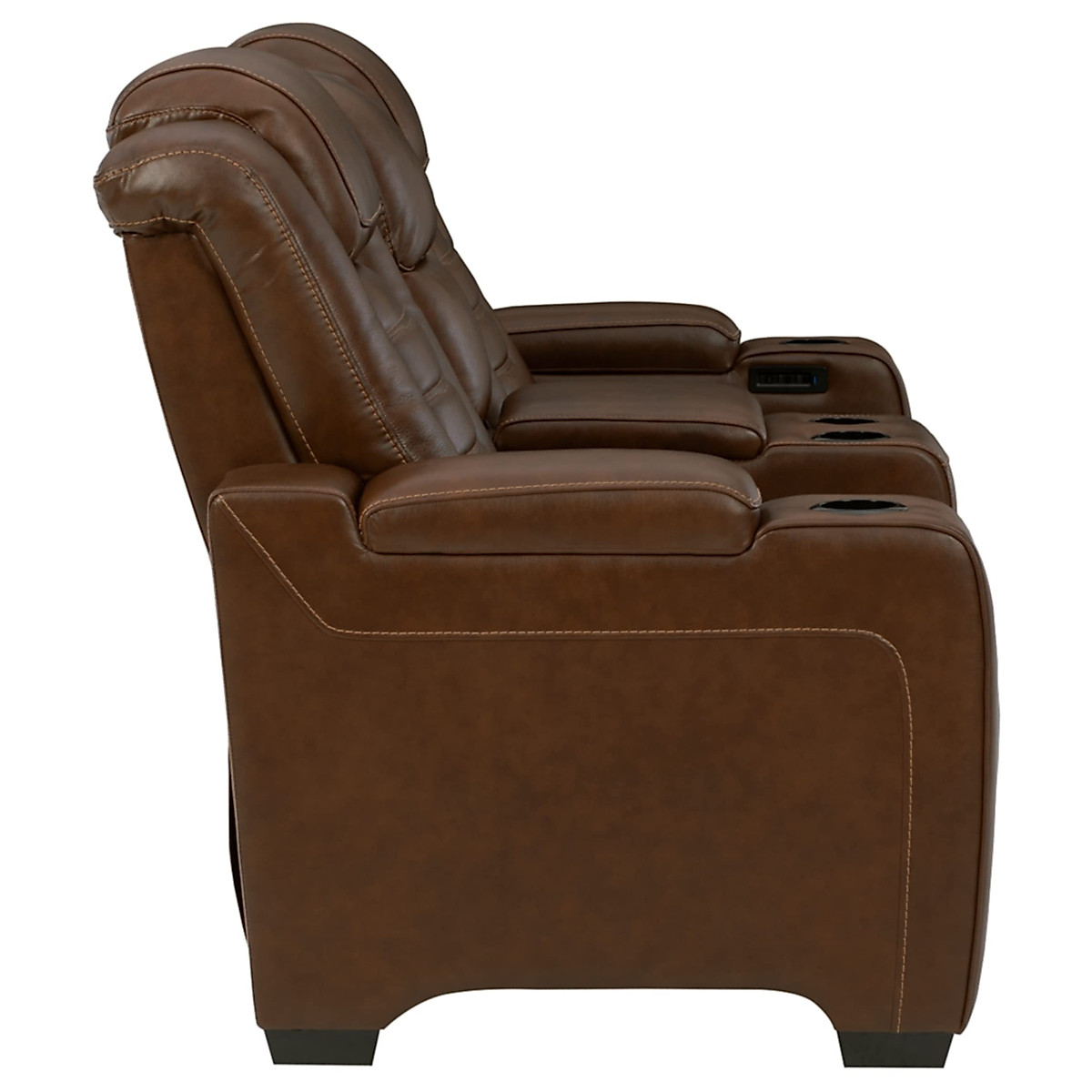 Signature Design by Ashley Backtrack Love Seats, Brown